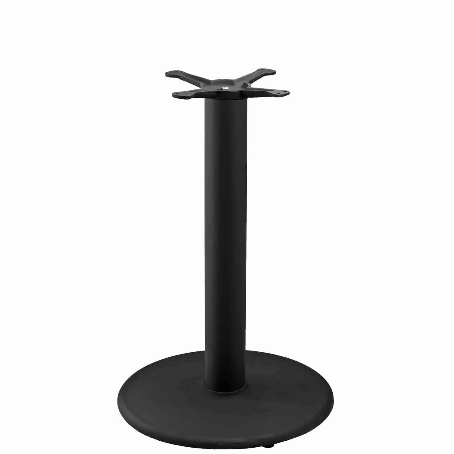 24 Inch Economy Disk Base - Utility Table Base | Cafe Tables Inc
