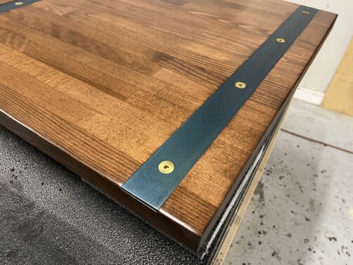 Metal Inlay Wood Table Tops Table Tops Cafe Tables Inc