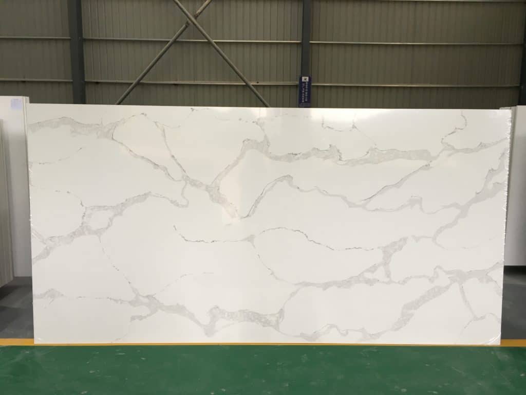 Calcutta Quartz Slab - Cafe Tables