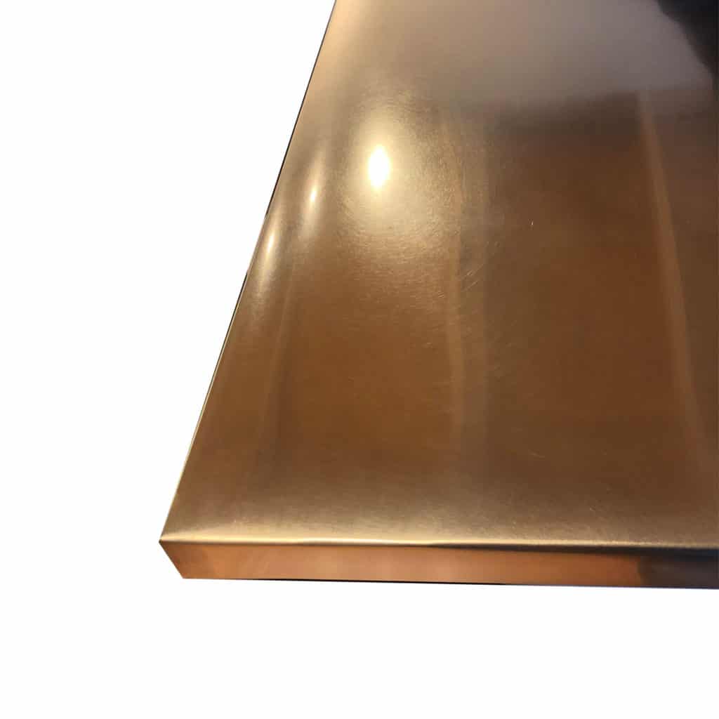 Custom Brass Dining Table Tops for Unique Spaces | Cafe Tables